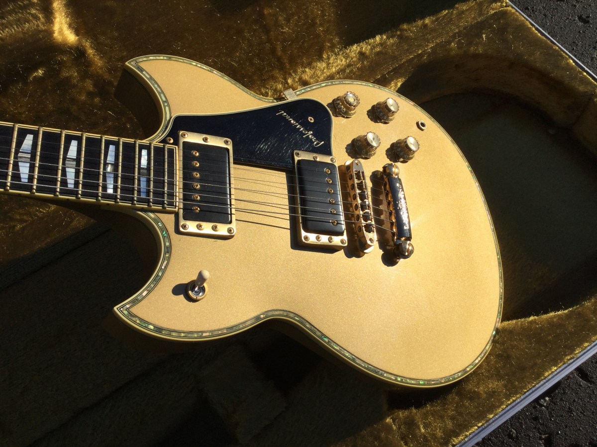 Yamaha SG-3000 (1984, Goldtop) | My Pile of Guitars & Basses