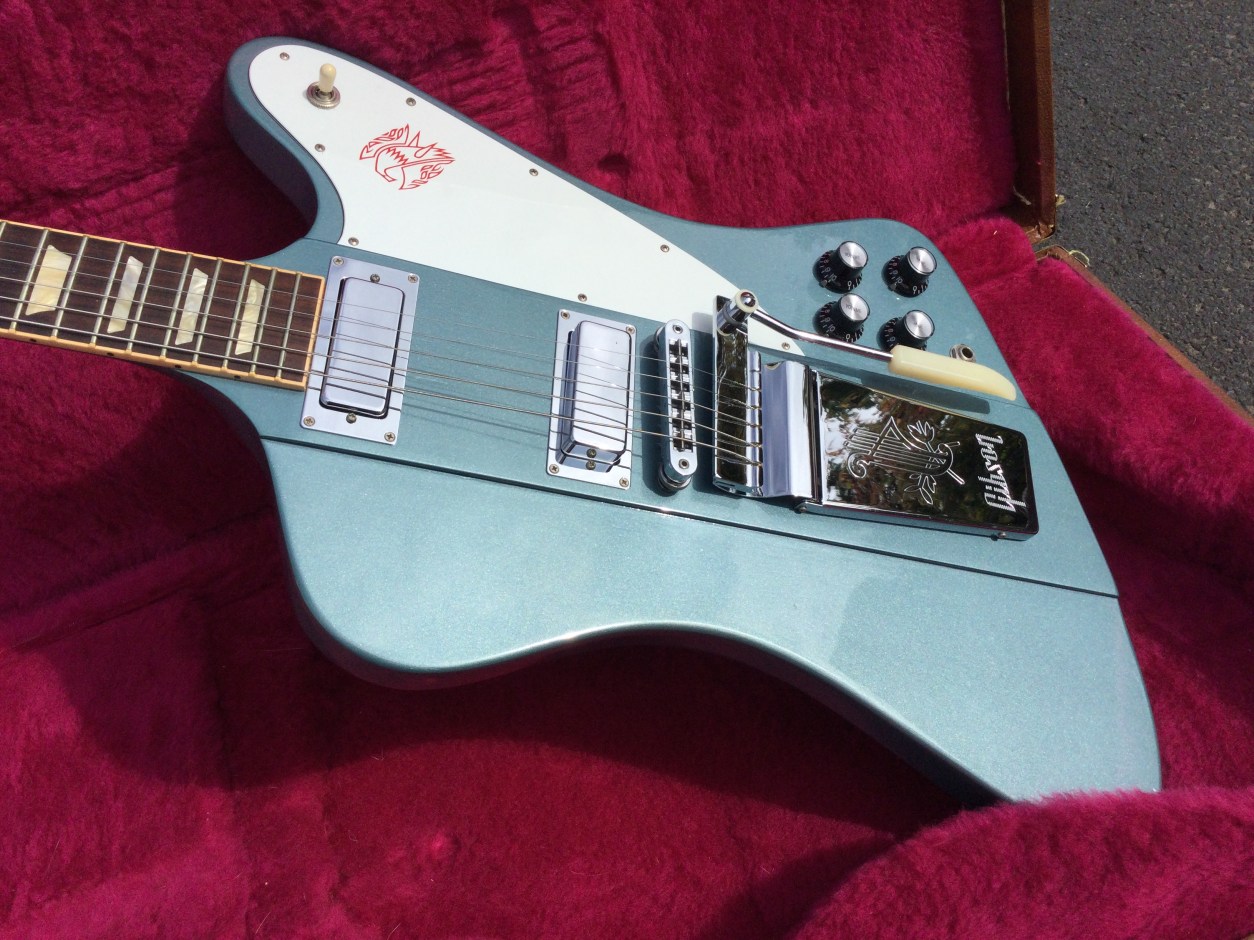 Gibson Firebird (Pelham Blue, 2016) | My Pile of Guitars & Basses