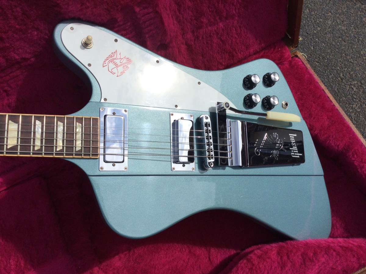 Gibson Firebird (Pelham Blue, 2016) | My Pile of Guitars & Basses