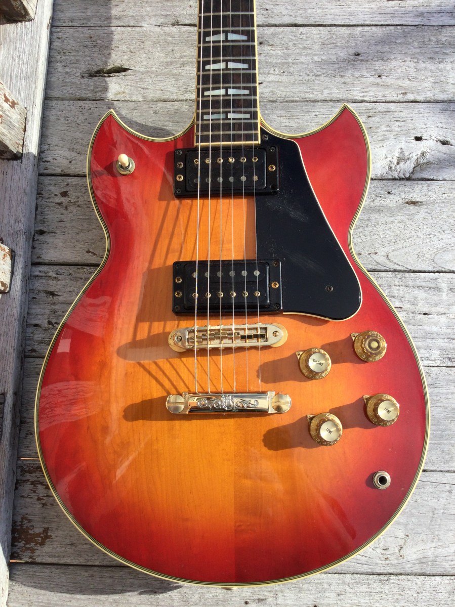 Yamaha SG-1000 (Cherry Sunburst, 1981) | My Pile of Guitars & Basses