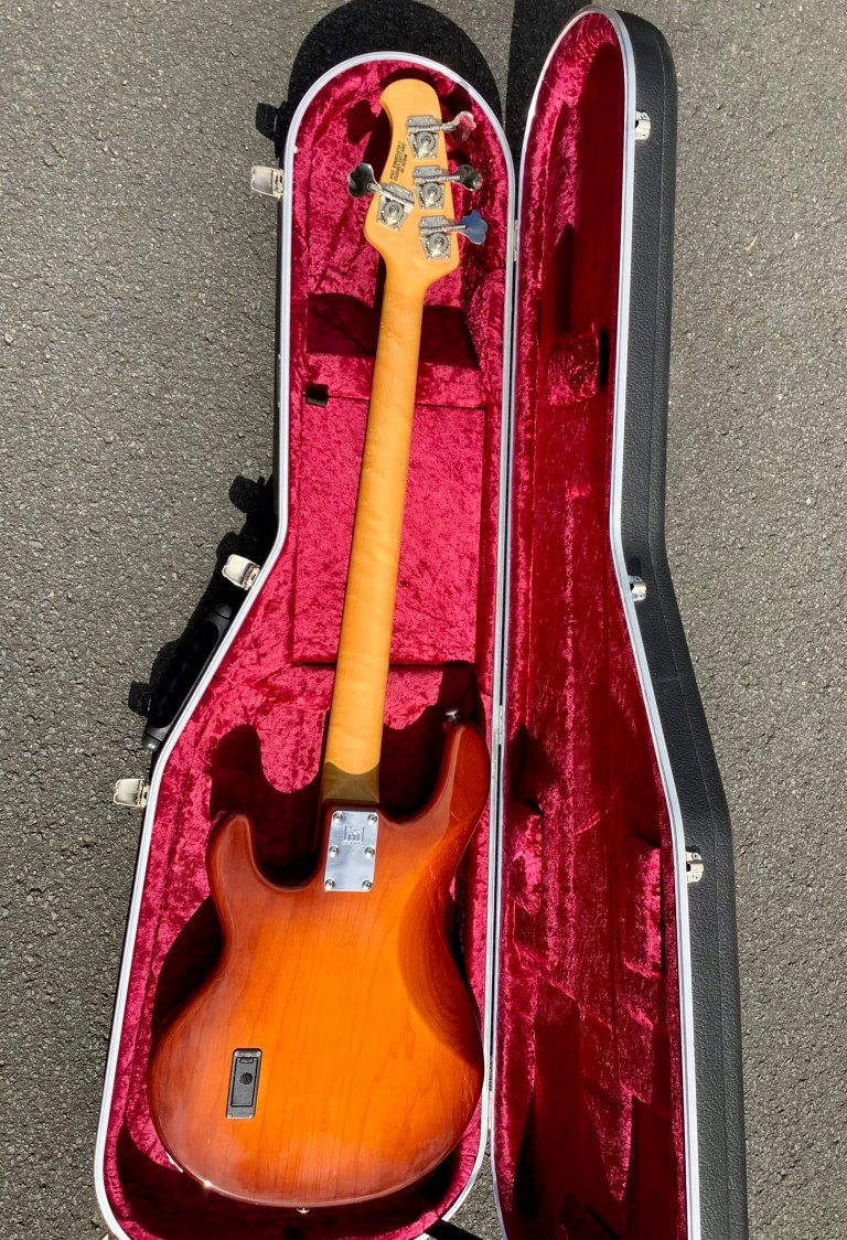 Musicman Stingray Bass 3-EQ (1997, Honeyburst) | My Pile of Guitars ...