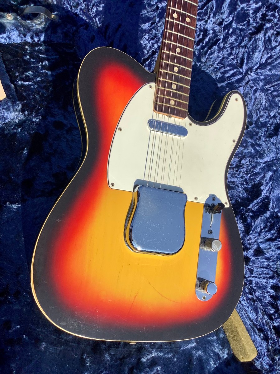Fender Telecaster Custom (1966, Three-Tone Sunburst) | My Pile of ...